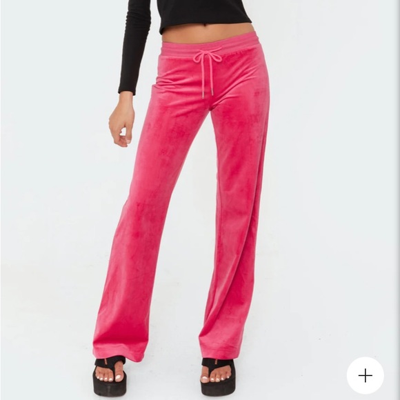 SO | Pants & Jumpsuits | 3x2 So Womens Pink Flare Legs Velour ...